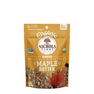 Roasted Organic Pistachios - Salted & Flavored - Nichols Farms